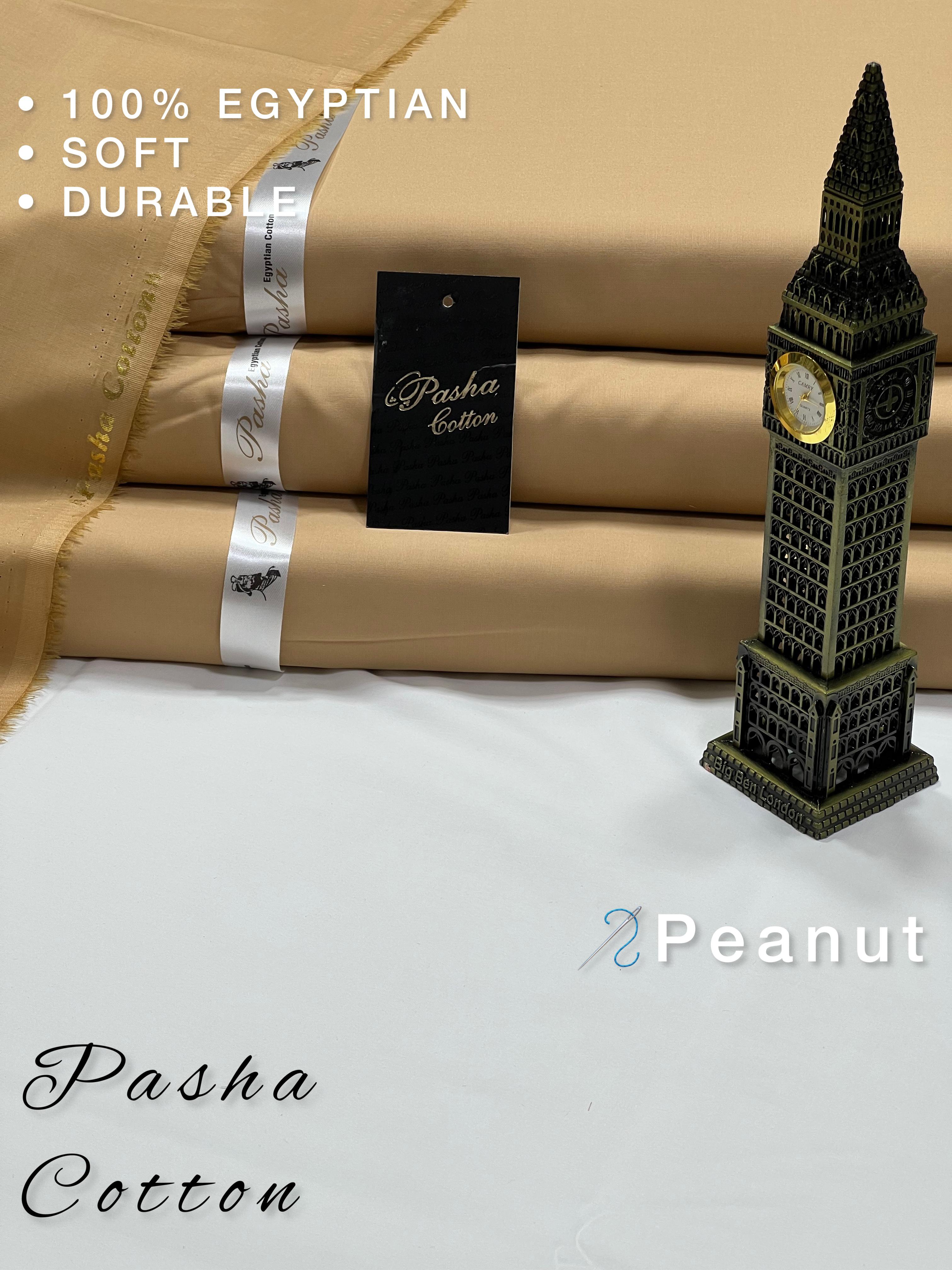 Pasha Luxury Quality soft cotton Unstitched fabric for men I peanut ...